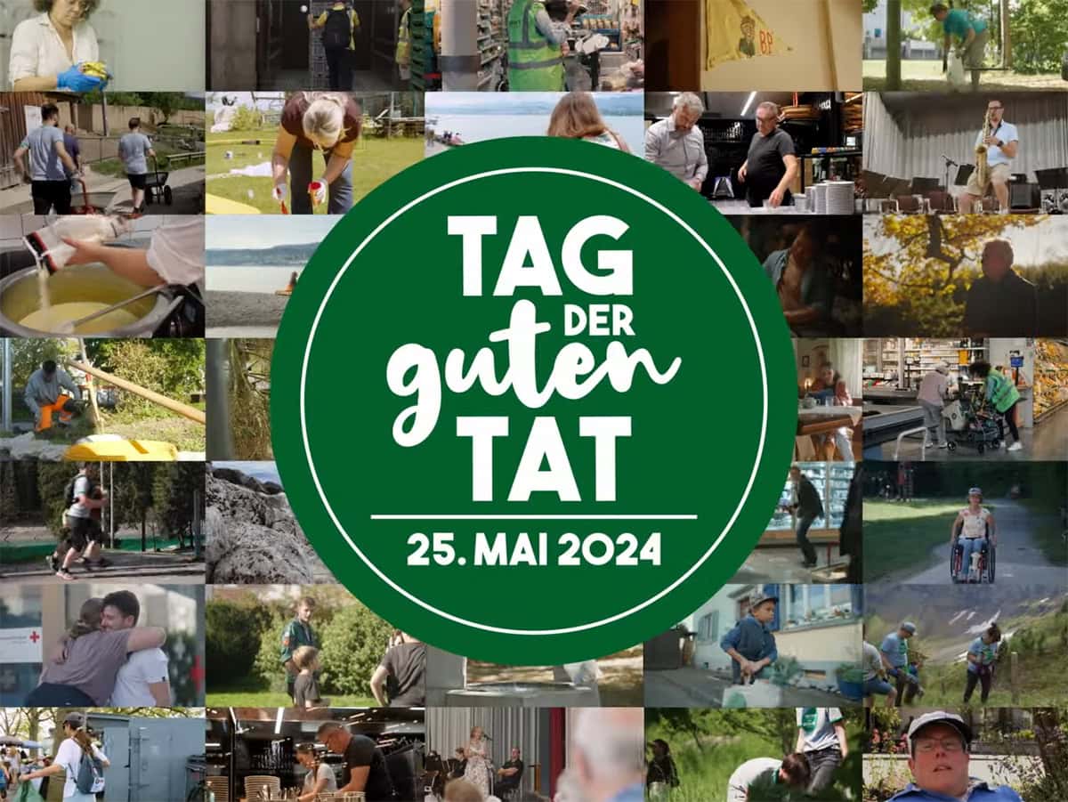 Tag der guten Tat - 25 Mai 2024 - Die Gute Minute